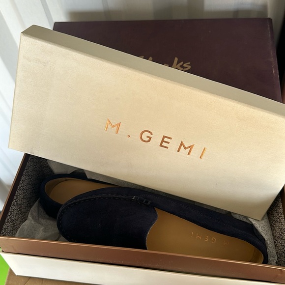 M. Gemi | Shoes | Mgemi Blue Suede Shoes So Cute | Poshmark